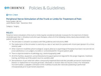 ReActiv8 Restorative Neurostimulation - Mainstay Medical